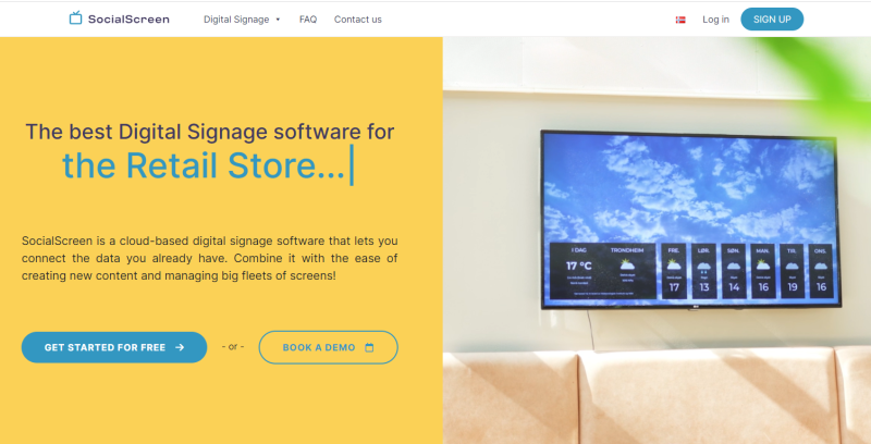 Social screen review